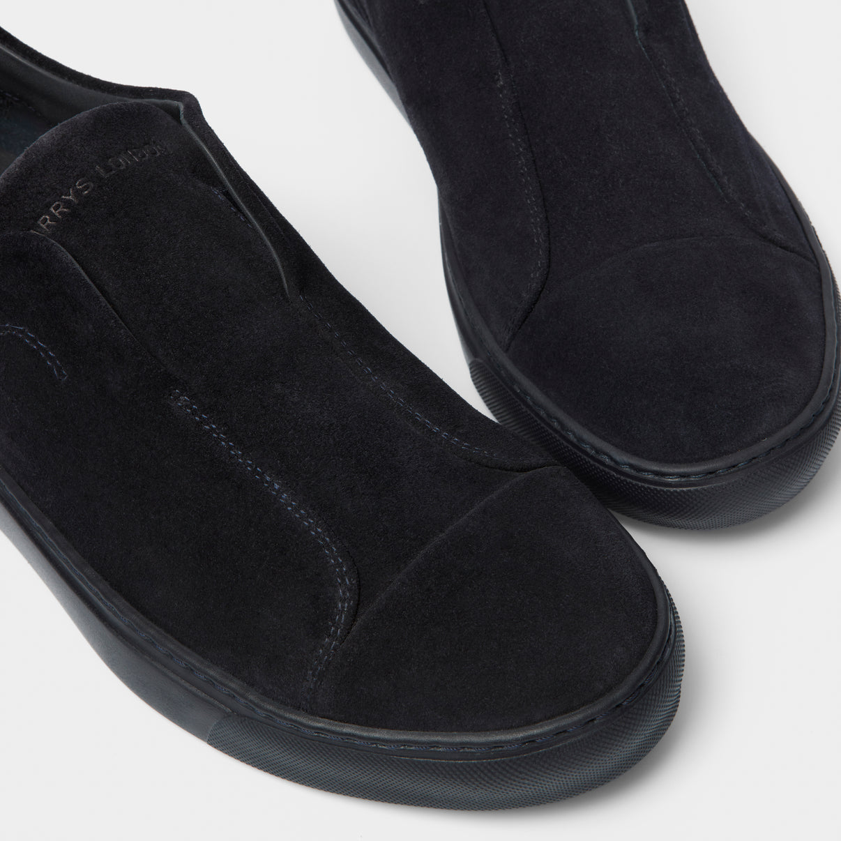 Aaron Velvet Suede Dark Navy – Harrys London